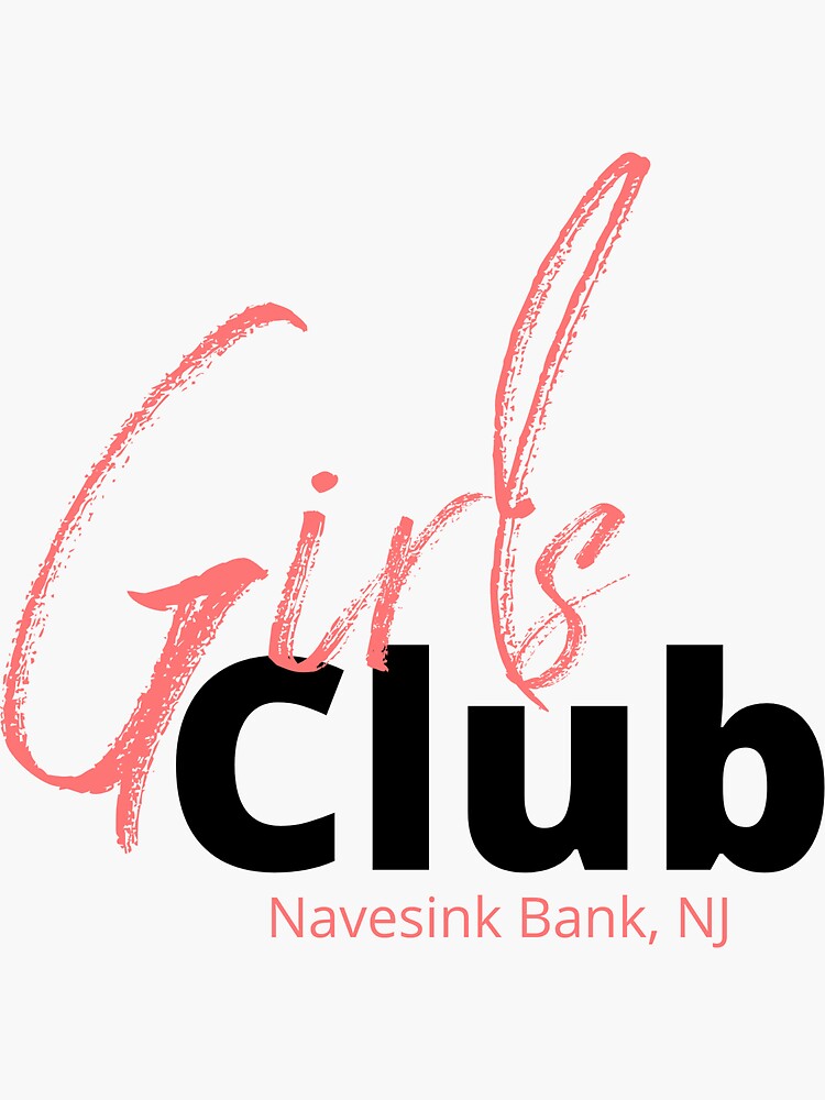 "Girls Club" Sticker by JessieGadzBooks | Redbubble