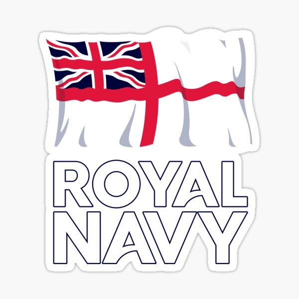 "Royal Navy Logo" Sticker for Sale by ruiazevedo | Redbubble
