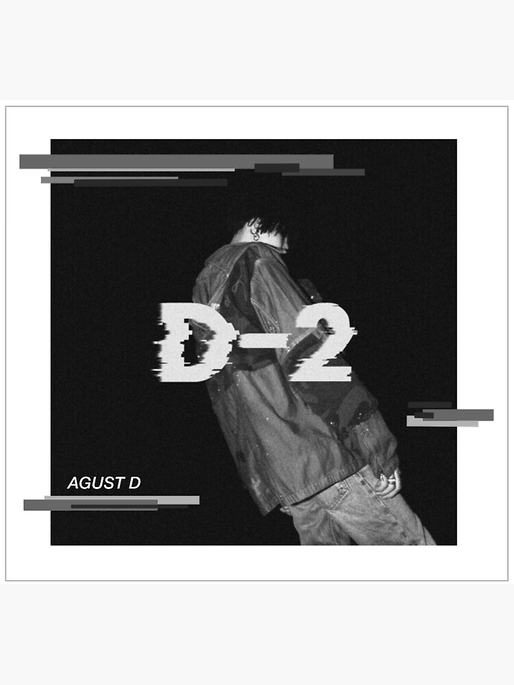 "Agust D Sticker" Sticker for Sale by RunAwayStudio | Redbubble