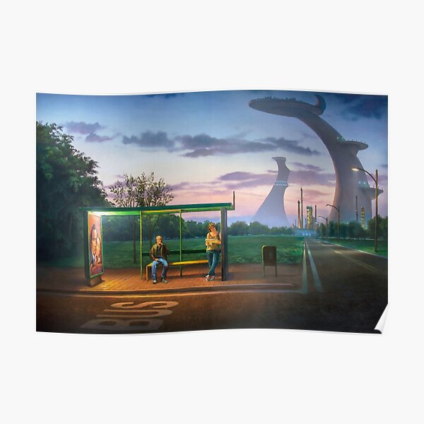 "Tomorrow I'll be gone" Poster for Sale by TThiemeyer | Redbubble