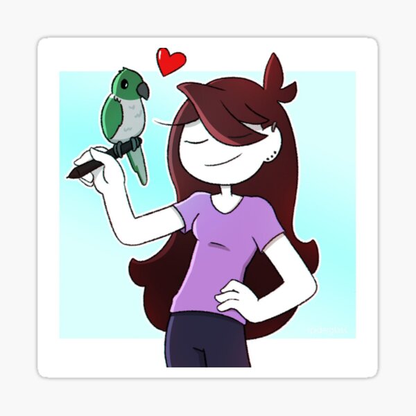 "Jaiden animations" Sticker by Homan0121 | Redbubble