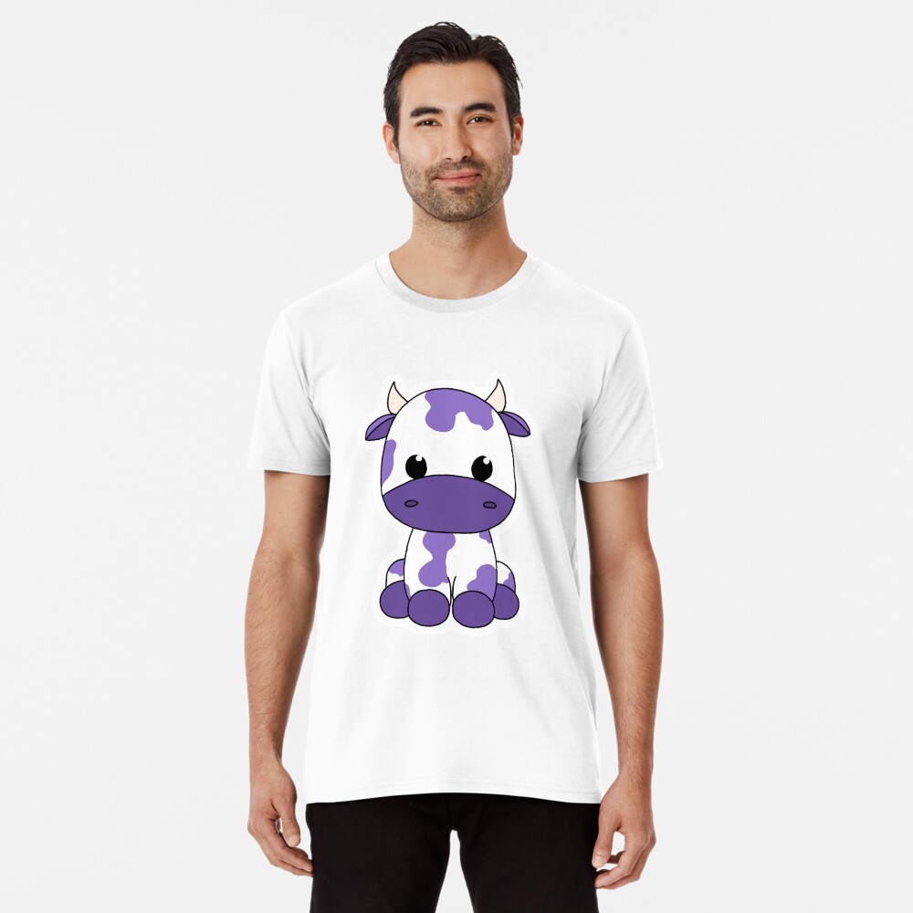 "Purple cow" Sticker for Sale by quincyfrancis | Redbubble