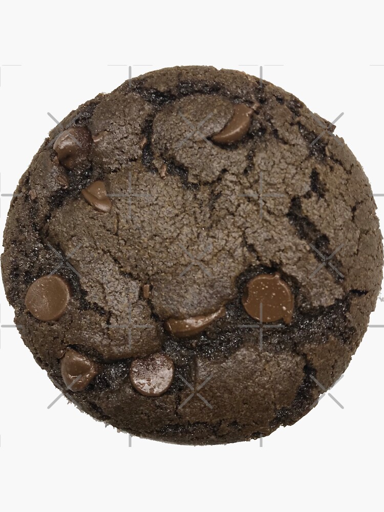 "Chocolate Chocolate Chip Cookie" Sticker by Darcy777 | Redbubble