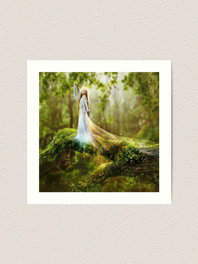 "Dawn Goddess" Art Print for Sale by gingerkelly | Redbubble