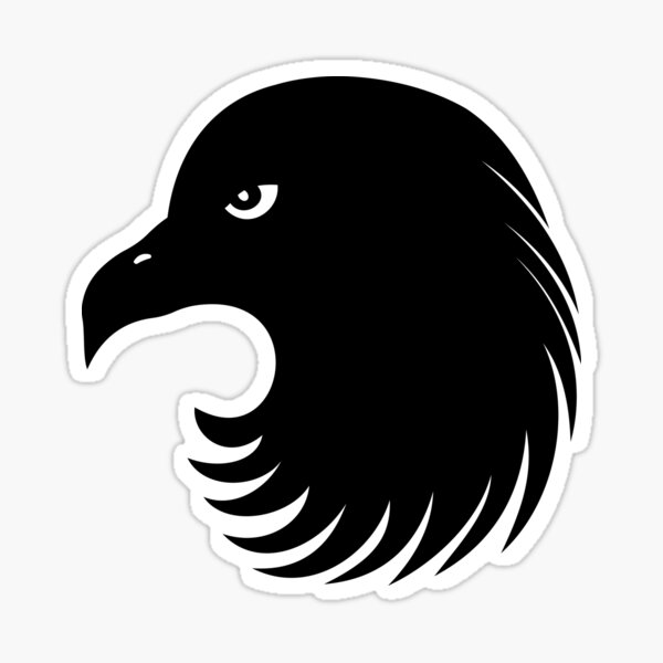 "Eagle logo" Sticker for Sale by himali001 | Redbubble
