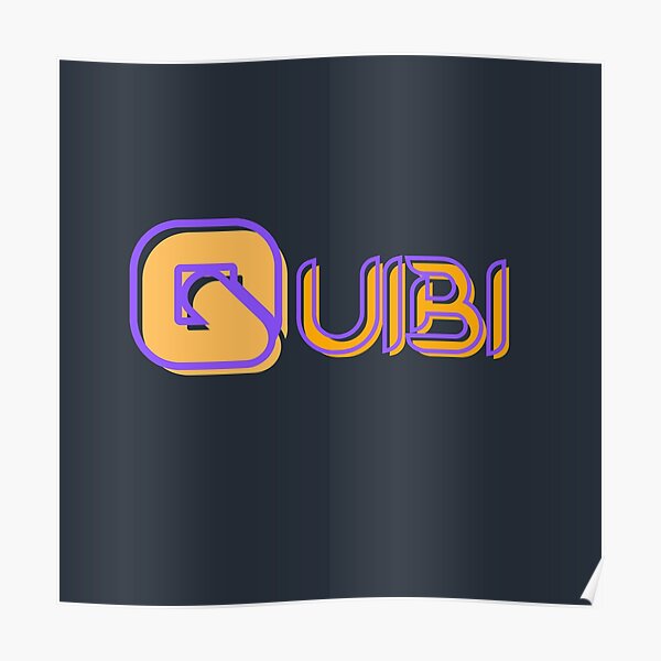 "Quibi Logo " Poster by alexstylec | Redbubble