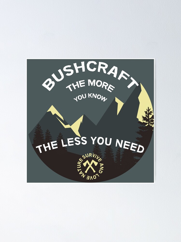 "Bushcraft Survival Gifts - Bushcraft tshirts - Bushcraft shirt ...