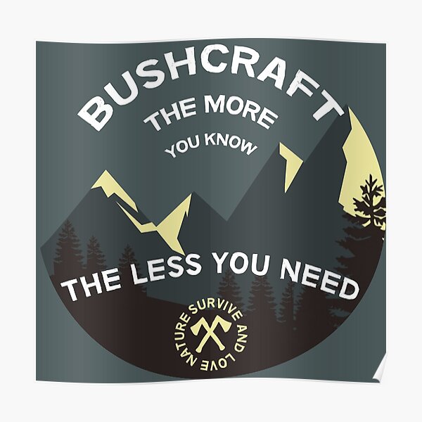 "Bushcraft Survival Gifts - Bushcraft tshirts - Bushcraft shirt ...