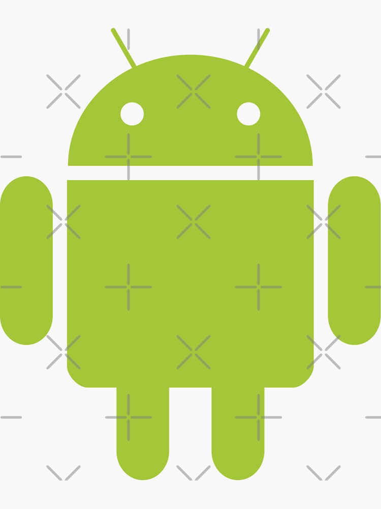 "Android Logo" Sticker for Sale by jangelyamil | Redbubble