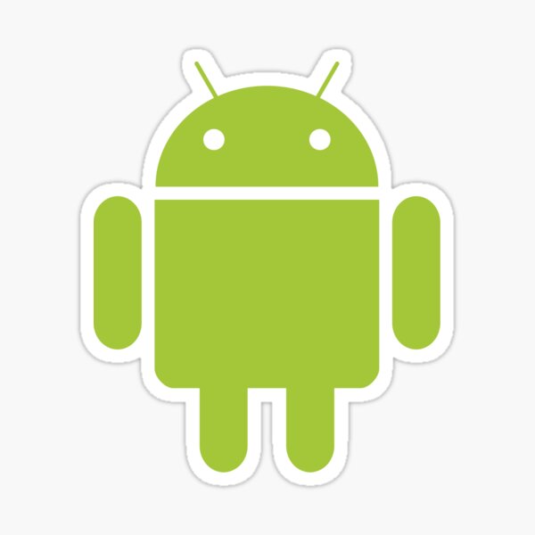 "Android Logo" Sticker for Sale by jangelyamil | Redbubble