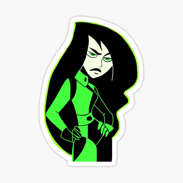 "Shego from Kim Possible" Sticker by xandi224 | Redbubble