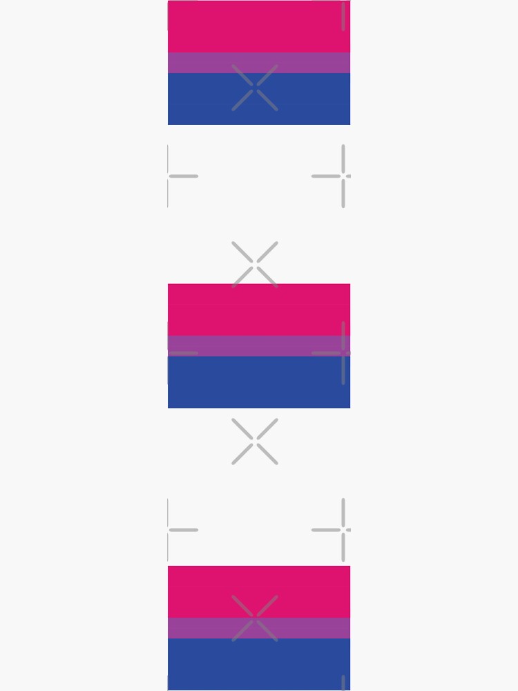 "Subtle Bisexual Pride Flag" Sticker for Sale by HumanNation | Redbubble