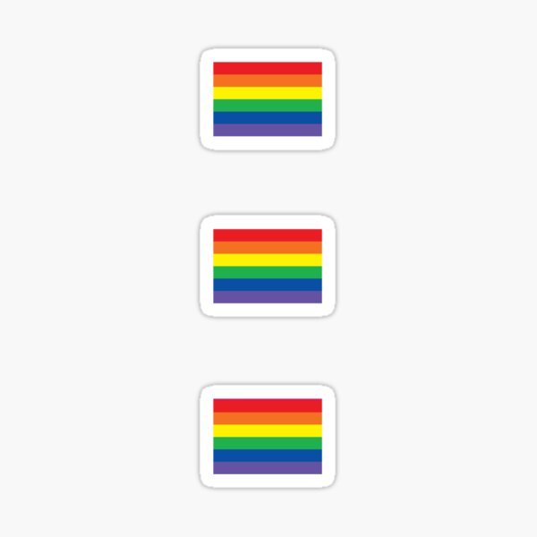 "Subtle Gay Pride Flag" Sticker for Sale by HumanNation | Redbubble