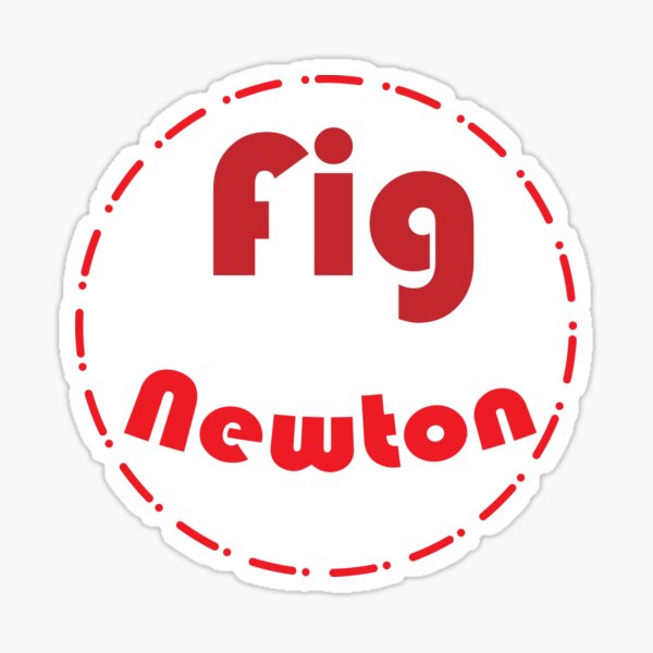 Fig Newton Stickers | Redbubble