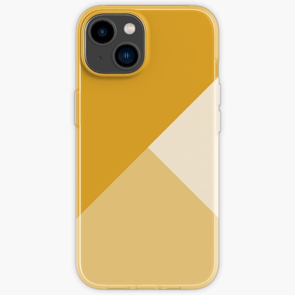 "Gradient Geometry - Mustard" iPhone Case for Sale by colorandpattern ...