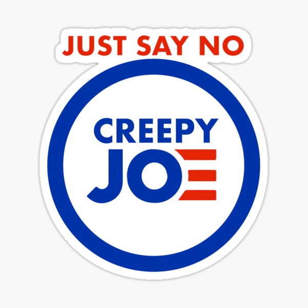 Creepy Joe Stickers | Redbubble