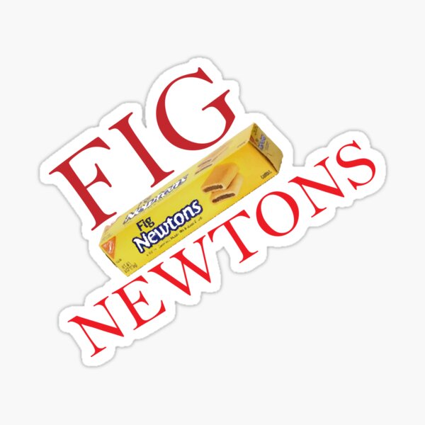 Fig Newton Stickers | Redbubble