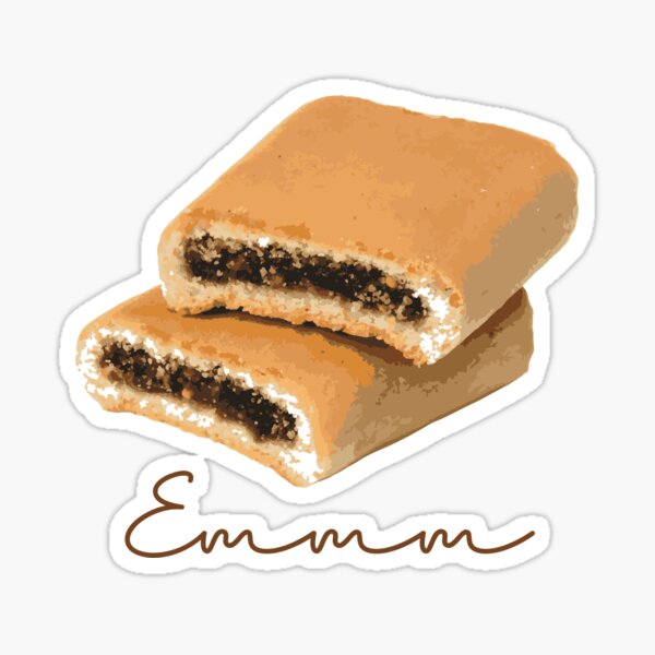 Fig Newton Stickers | Redbubble