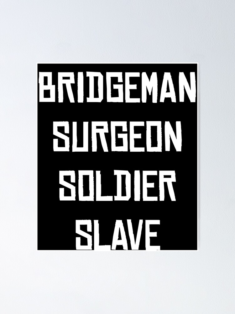 "Bridgeman" Poster for Sale by TOJK | Redbubble