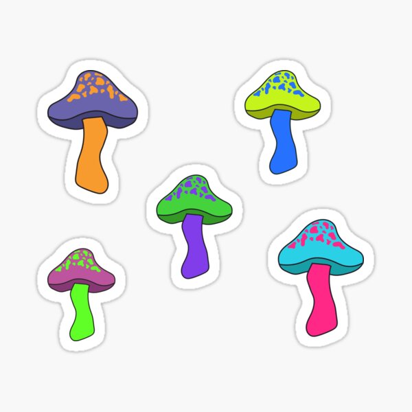 "Shroom Pack" Sticker for Sale by Jmakesart | Redbubble