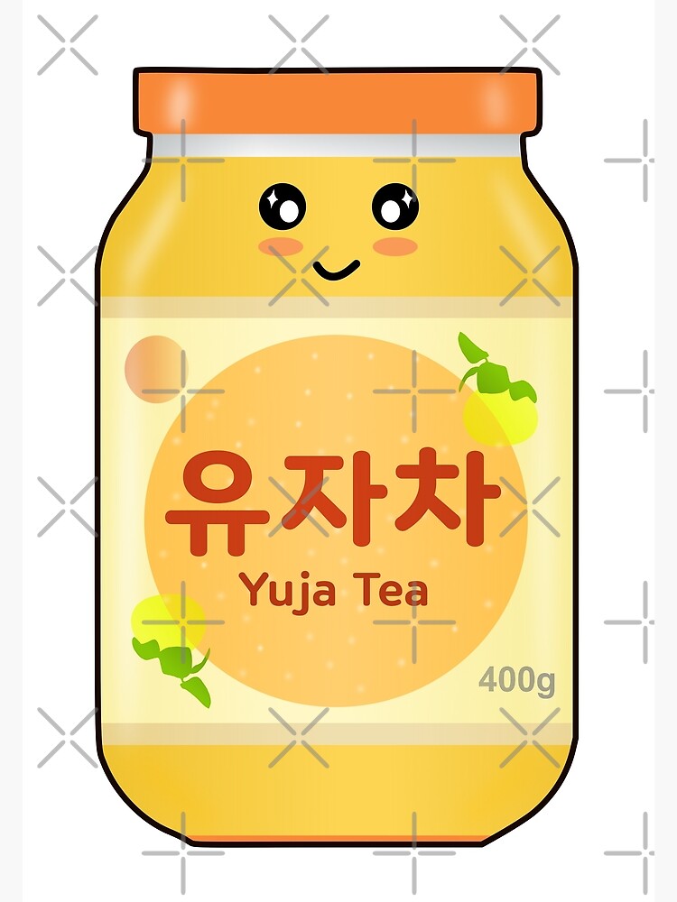 "Korean Yuja Tea | 유자차 | Korean Drink | Fruit Tea | Korea" Art Print ...
