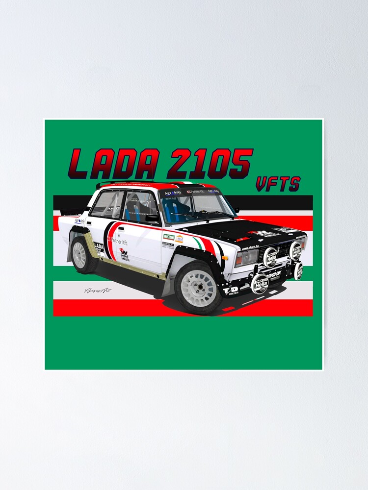 "Lada 2105 VFTS" Poster by pjesusartrb | Redbubble