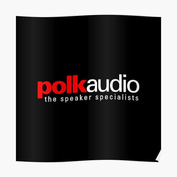 "Best Selling - Polk Audio Logo" Poster by LoriDennis | Redbubble