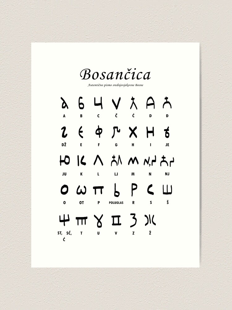 Bosnian Alphabet 15 Learn Bosnian Language Ideas | Language Forms,