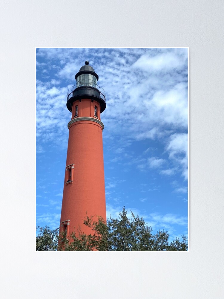 "Ponce Inlet Lighthouse, Florida" Poster by 2CrabbySisters | Redbubble