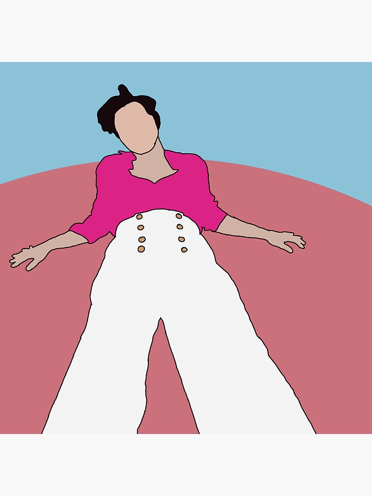 "harry styles fine line album cover" Sticker for Sale by sundrizzle ...