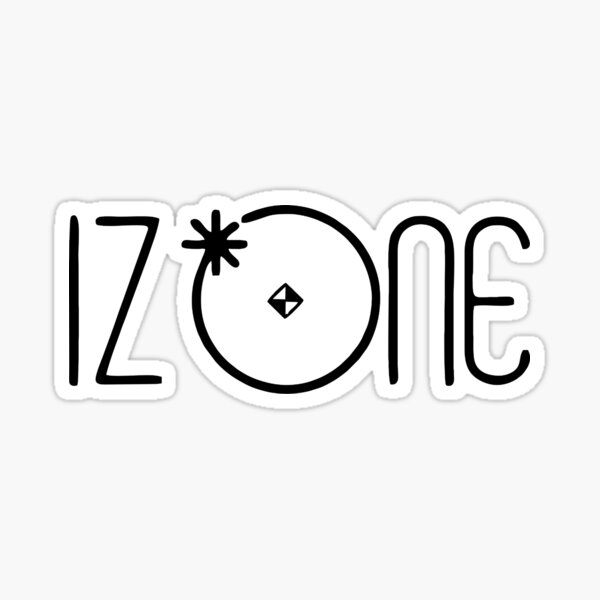 "Best Selling - Izone Logo" Sticker for Sale by LisaObriens | Redbubble