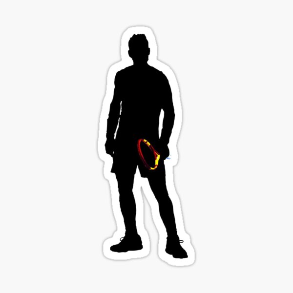 "Tennis player Rafa Nadal Rafael" Sticker for Sale by Amethyst9494 ...