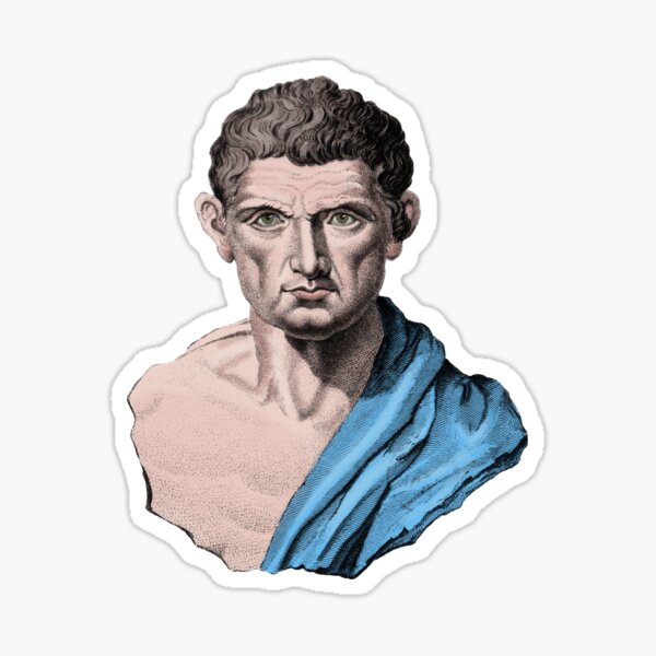 "Aristotle, Ancient Greek Philosopher and Polymath" Sticker by ...