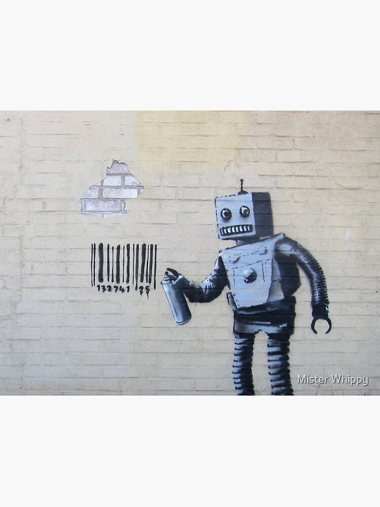 "Banksy - Cheeky Robot" Photographic Print for Sale by Burniston67 ...