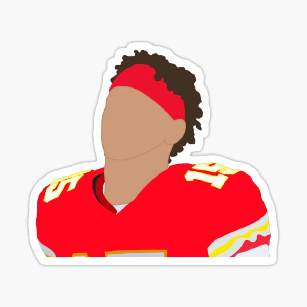 "Patrick Mahomes" Sticker by Kate-Marie-1 | Redbubble