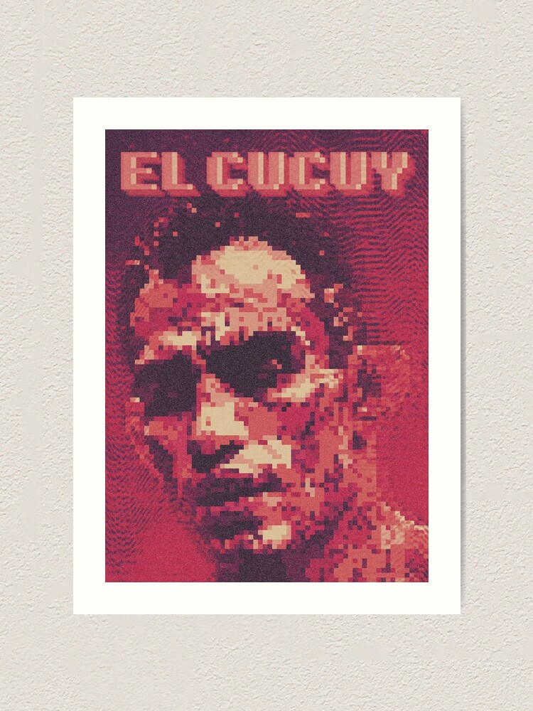 "Tony Ferguson El Cucuy retro 80s MMA illustration" Art Print by ...