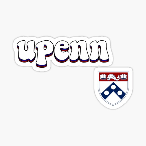 Upenn Stickers | Redbubble