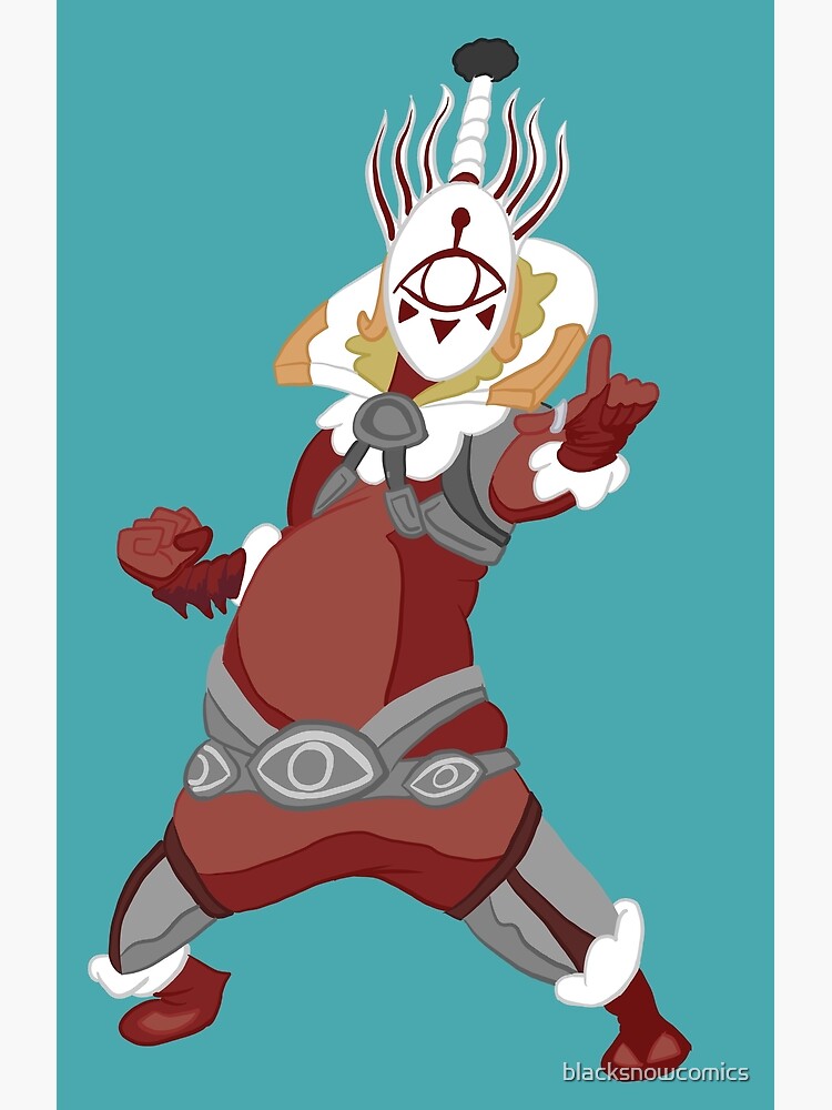 "Master Kohga" Poster by blacksnowcomics | Redbubble