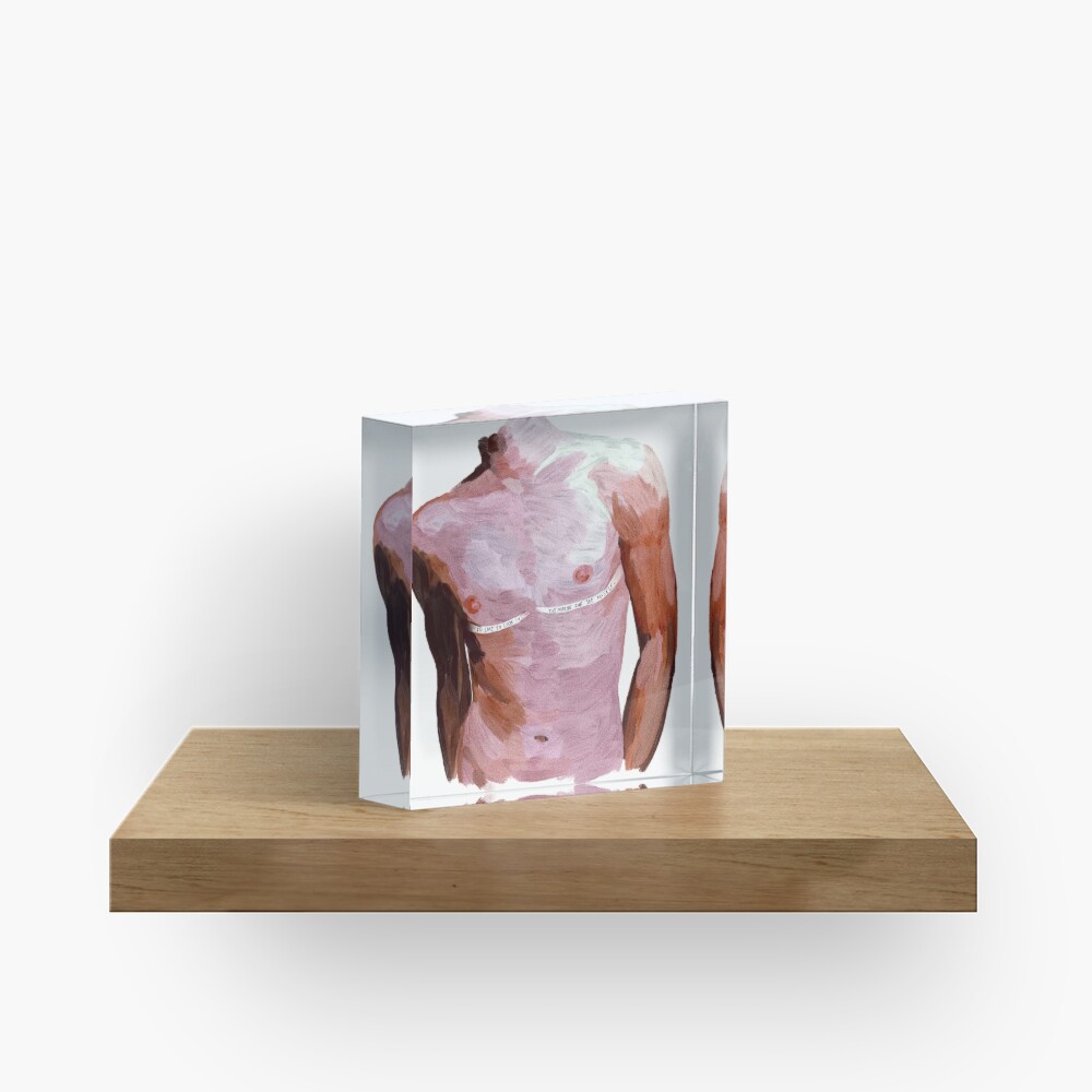 "Top Surgery Mirror Quote" Sticker for Sale by rubyjsb | Redbubble