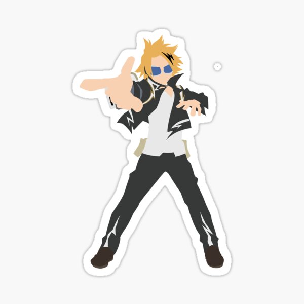 "Denki Kaminari Minimalist " Sticker for Sale by komaedaonline | Redbubble