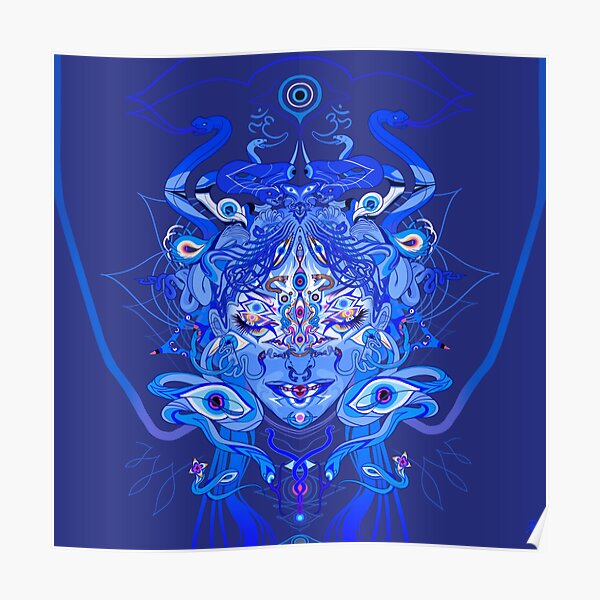 "Deep Blue" Poster by DaphneYap | Redbubble