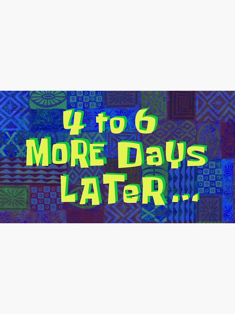 "SpongeBob timestamp" Sticker for Sale by catcocorp | Redbubble