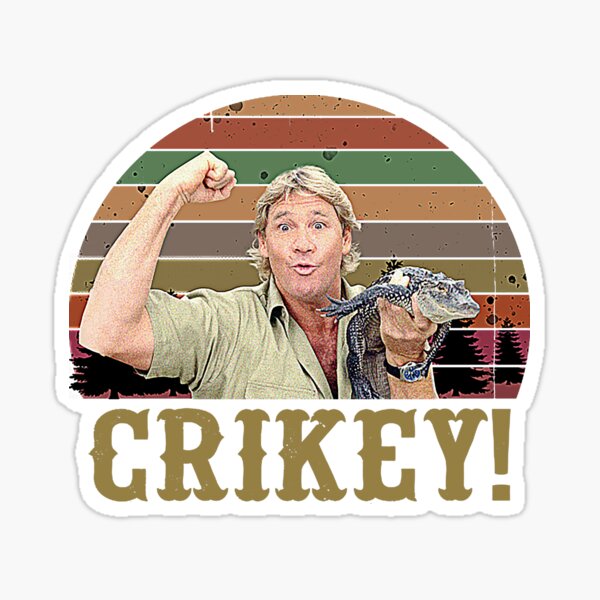 Steve Irwin Stickers | Redbubble