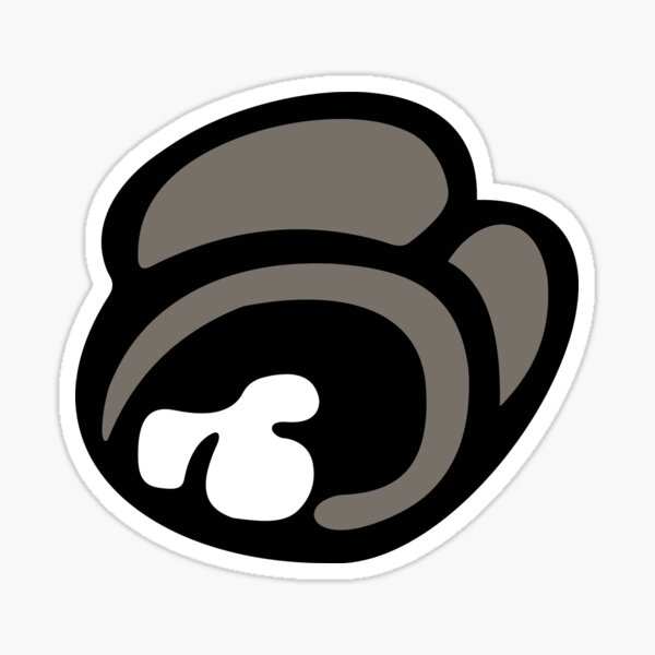 "Among us Body GRAY" Sticker by ValGarita | Redbubble