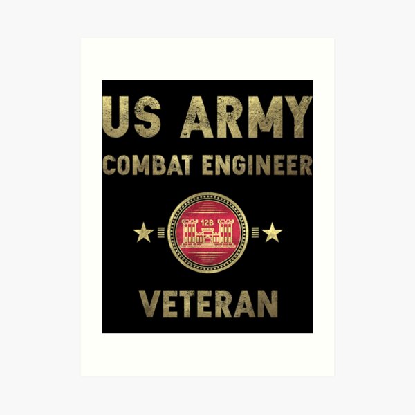 Us Army Combat Engineer Art Prints | Redbubble