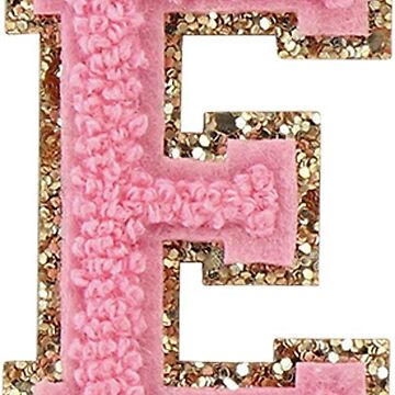"Preppy Pink Varsity Letter E" Sticker for Sale by ktp100 | Redbubble