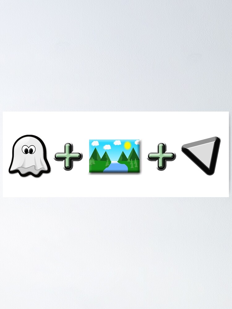 "Ghost River Triangle" Poster by ayoung99 | Redbubble