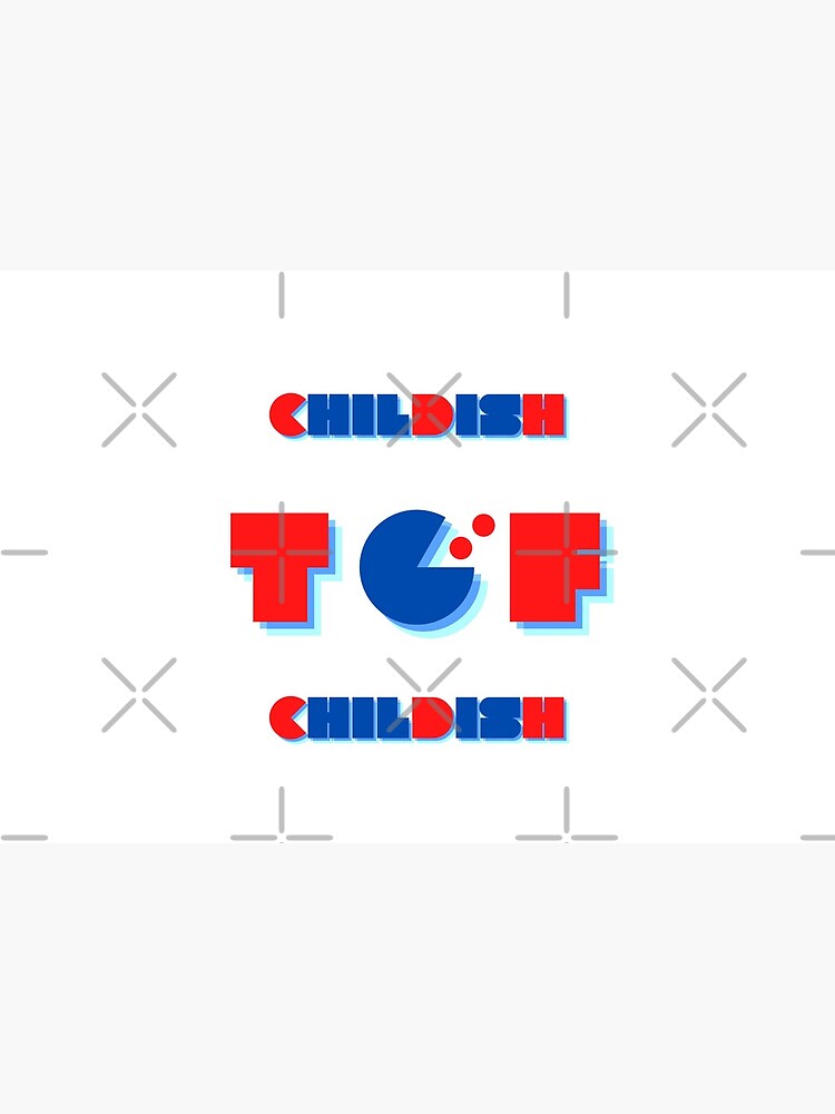 "TGF Childish" Mask for Sale by alexstylec | Redbubble