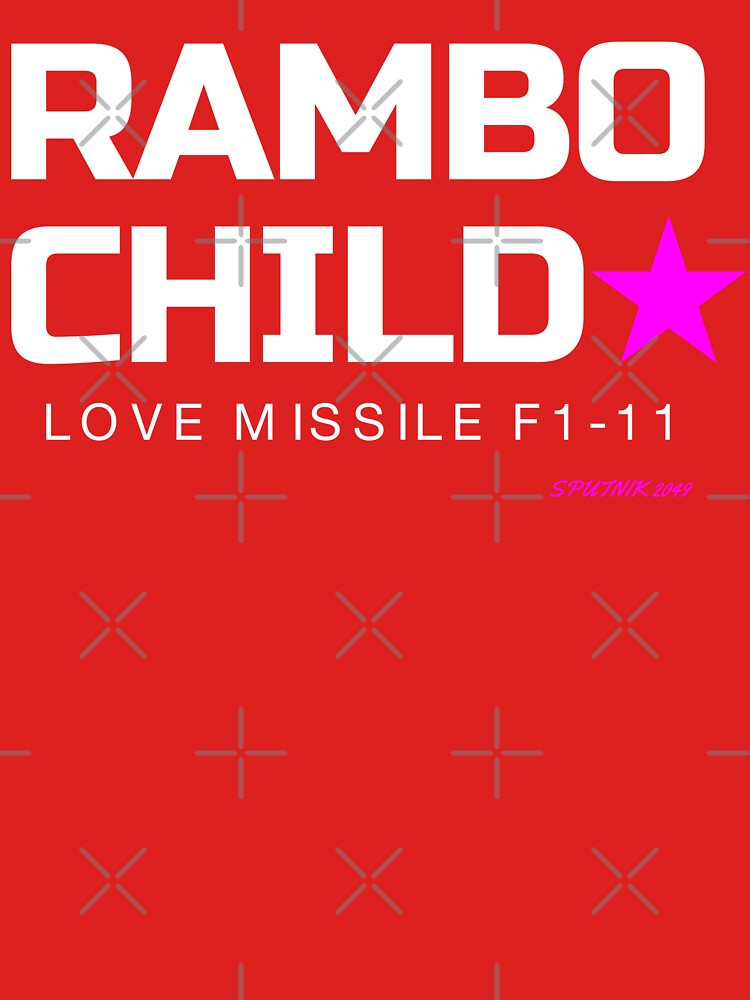 "Sigue Sigue Sputnik Rambo Child" T-shirt for Sale by BitcoinBros ...