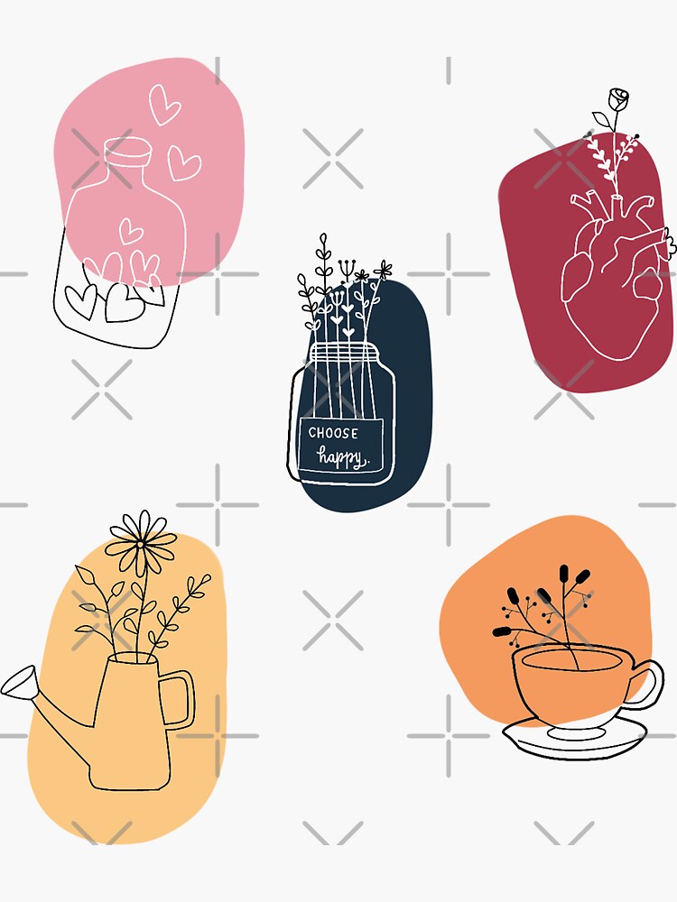 "Minimalist" Sticker for Sale by cnderblocked | Redbubble